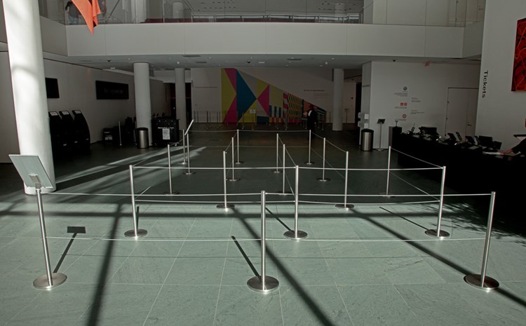 Q-Cord Retractable Barrier - Shop Q-Cord